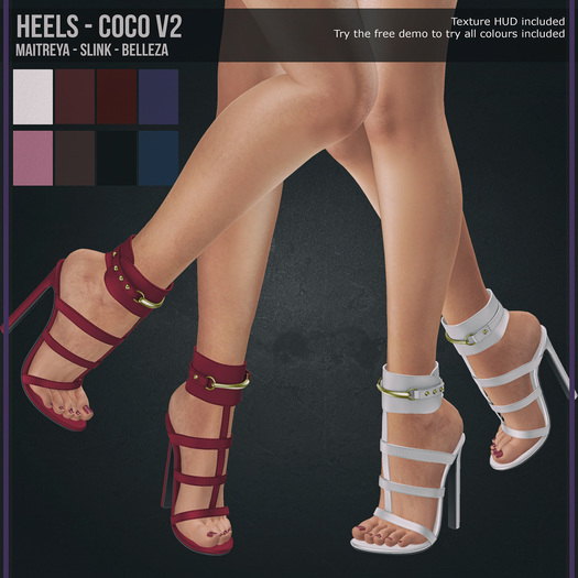 Second Life Marketplace - Tooty Fruity - Heels - Coco V2 - Demo