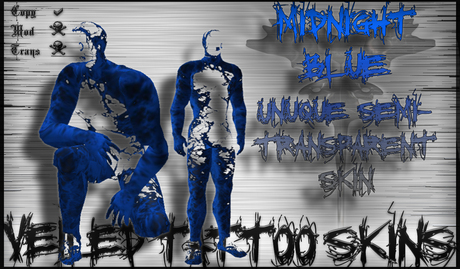 Second Life Marketplace - [VT Skins] Midnight Blue