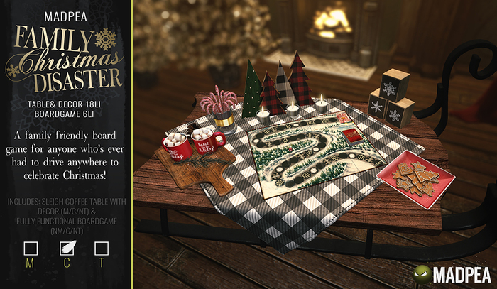 Second Life Marketplace - MadPea Family Christmas Disaster