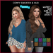 Second Life Marketplace - (SW) Comfy Sweater & HUD - 8 Textures