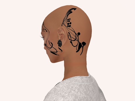 Second Life Marketplace - AN Tattoo Face Vines
