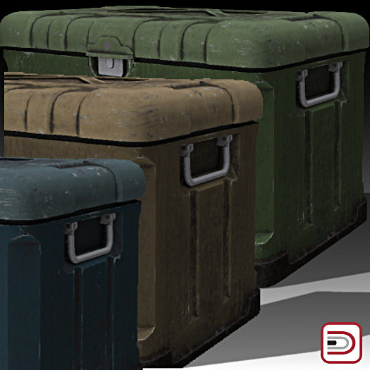 Second Life Marketplace - [Danielito] Military Industrial Crates