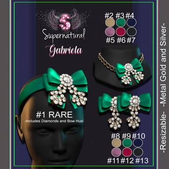 Second Life Marketplace - .::Supernatural::. Gabriela Gacha #5+#11 Pink Set