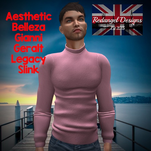 Second Life Marketplace - RD - Joey Pink Sweater (ADD TO OPEN)