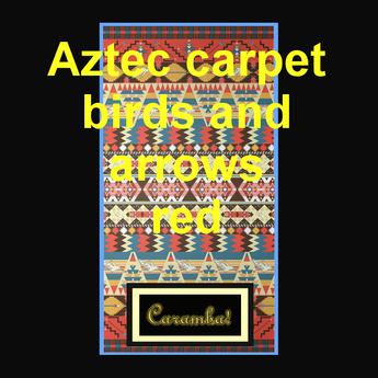 Second Life Marketplace - Aztec carpet bird and arrows - red