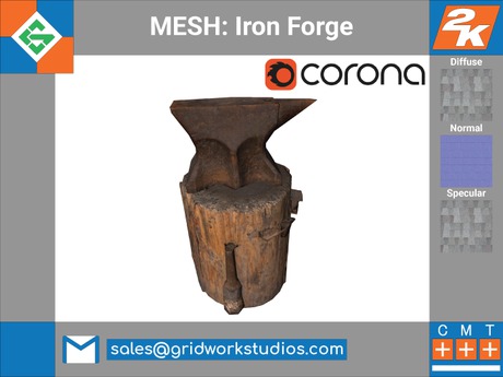 Second Life Marketplace - MESH: Iron Forge
