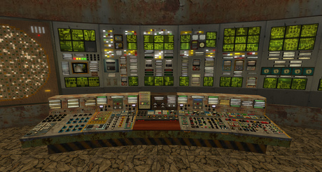 Second Life Marketplace - RBMK 1000 reactor control room V3 Mesh