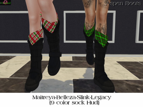 Second Life Marketplace - {Chaotic} Aspen Boots