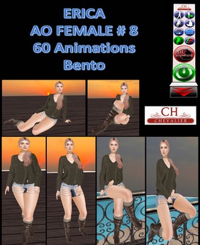 Second Life Marketplace - [Chevalier] AO #8 Hands Bento FEMALE LUCIA