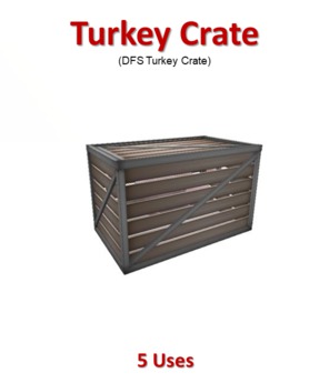 Second Life Marketplace - DFS Turkey Crate (5 uses) (Texture)