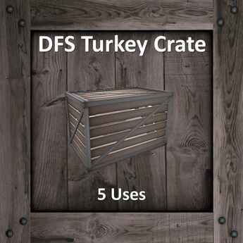 Second Life Marketplace - DFS Turkey Crate (5 uses) (Texture)