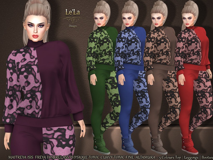 Second Life Marketplace - {Le'La} Hennessy Outfit Army