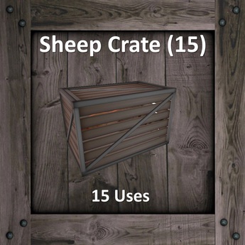 Second Life Marketplace - DFS Sheep Crate (Texture)