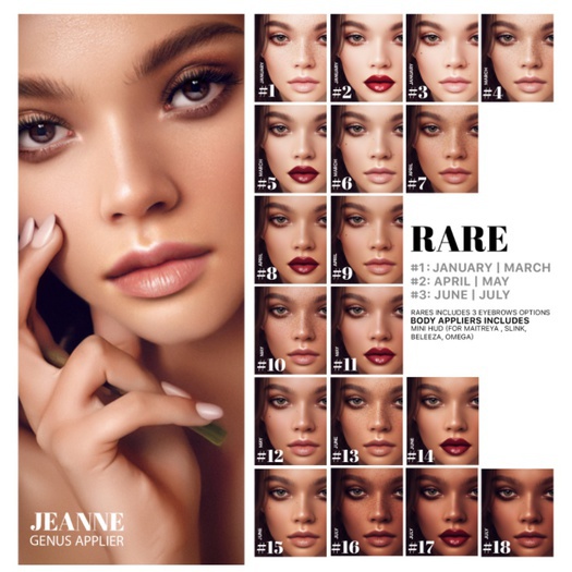 Second Life Marketplace - #15 [PUMEC] - JEANNE - JUNE --- GENUS app.