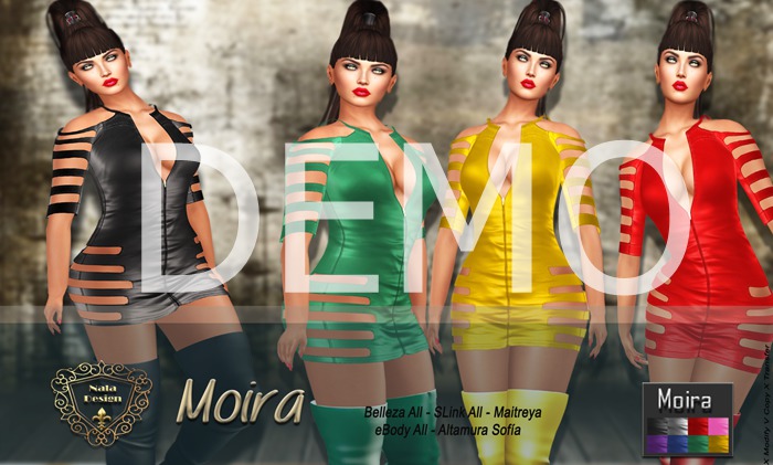 Second Life Marketplace - DEMO - Nala Design:Moira Dress : All Mesh Bodies