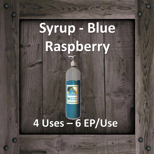 Second Life Marketplace - DFS Syrup - Blue Raspberry (Texture)