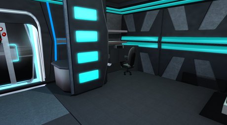 Second Life Marketplace - Nova Class Crewman's Quarters,1.0,250