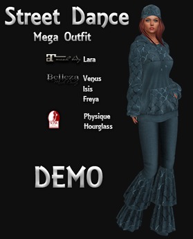 Second Life Marketplace - Street Dance Outfit DEMO