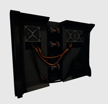Second Life Marketplace - Pixel Factory - Greeble Wall - Pipes 01