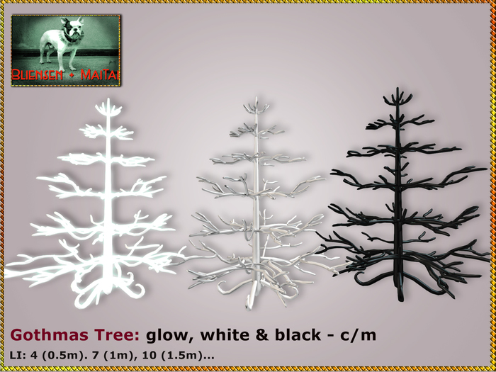 Second Life Marketplace - Bliensen + MaiTai - Gothmas Trees