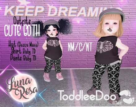 Second Life Marketplace - ::.LUNA ROSA.:: Cute Goth - Jack Skellington