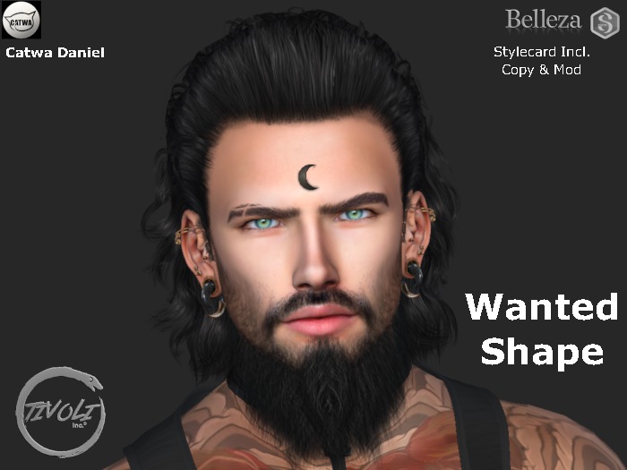 Second Life Marketplace - - Tivoli Inc - Catwa Daniel Shape Wanted + 3 ...