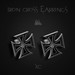Second Life Marketplace - XC Iron Cross Earrings Mesh Unisex