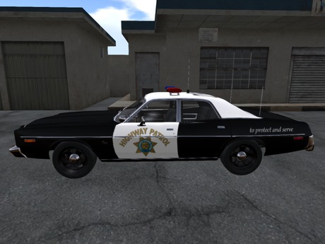 Second Life Marketplace - Police Car 70s (box)