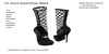 Second Life Marketplace - [REC] - 19 short boot/shoe Black-BOX