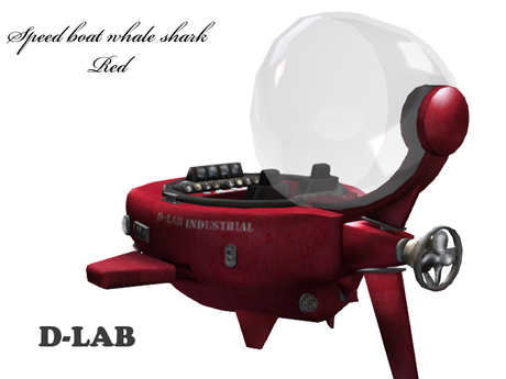 Second Life Marketplace - D-LAB Speed Boat whale shark R-ve