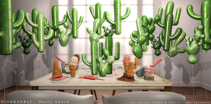 Second Life Marketplace - DISORDERLY. / Party South / Singles