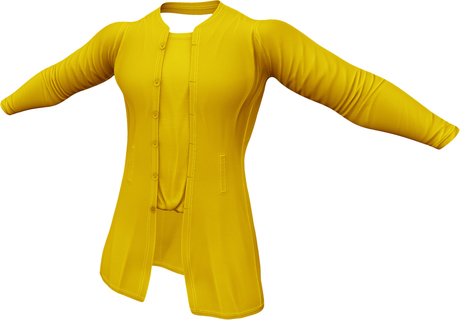 Second Life Marketplace - RIOT / Robert Wool Coat - Goldenrod | Jake ...