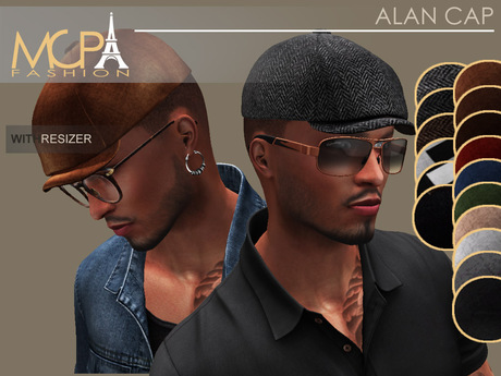 Second Life Marketplace - MCP Alan cap white