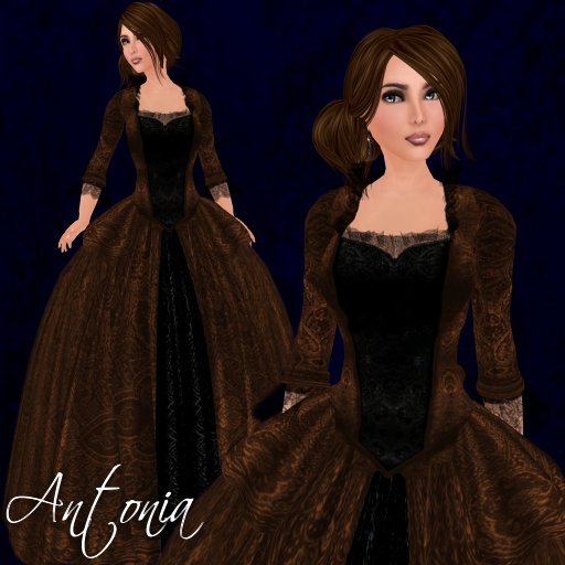 Second Life Marketplace - [K~*~S] Antonia - Gown - Chocolate