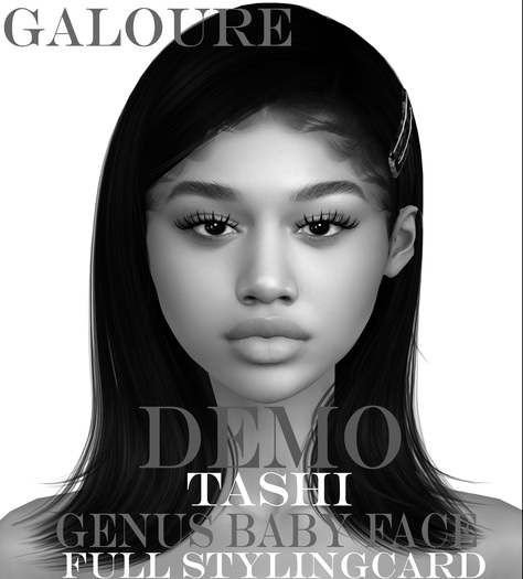 Second Life Marketplace - G // Tashi Shape - Genus Baby Face // DEMO
