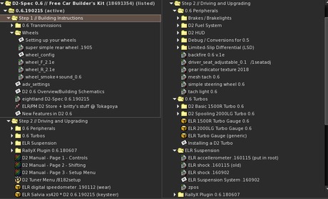 Second Life Marketplace - D2-Spec 0.6 // Free Car Builder's Kit