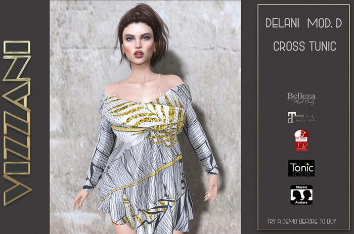 Second Life Marketplace - SEXY DRESS MESH MOD. DELANI -D- CREATED BY ...