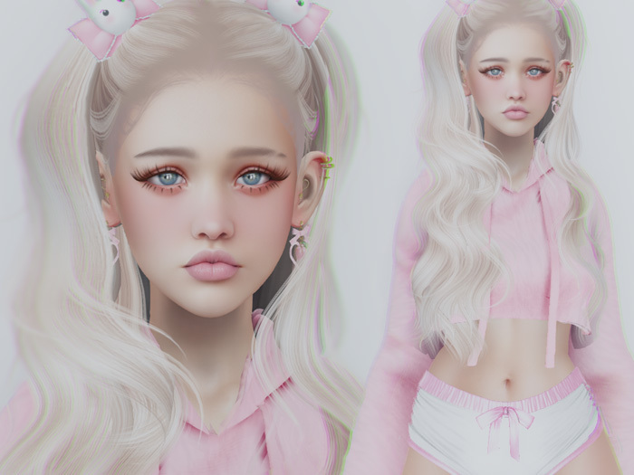 Second Life Marketplace - - Saccharine - Luna [Genus Baby Face]