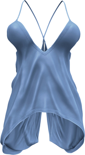 Second Life Marketplace - RIOT / Phoebe Wrapped Tank - Haze