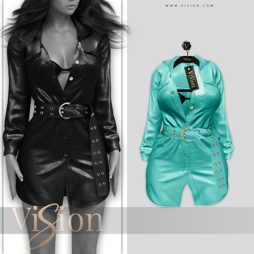 Second Life Marketplace - {ViSion} // Avery Leather Jacket - #13 ...