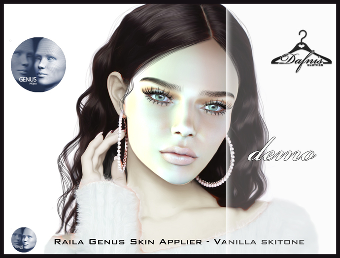 Second Life Marketplace - *dafnis - Raila Genus Skin Applier - Vanilla ...