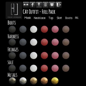Second Life Marketplace - [HU] Cat Boots_Fat Pack_Maitreya_bag