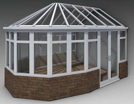 Second Life Marketplace - Round Conservatory - Full Permission Mesh