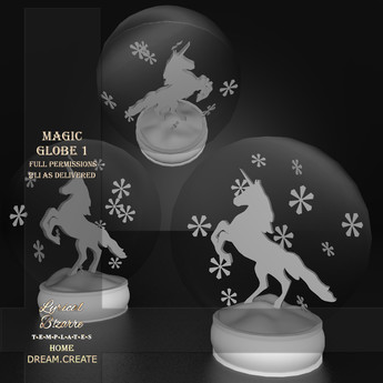 Second Life Marketplace - !Lyrical B!zarre Templates! - Magic Globe 3 ...
