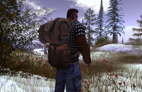 Second Life Marketplace - #LUMBERJACK Backpack with Flashlight on/off