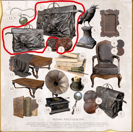 Second Life Marketplace - 3. Nutmeg. Soul Collector's Bag of Souls ...