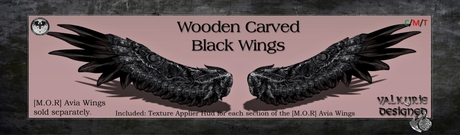 Second Life Marketplace - [M.O.R] Avia Texture Applier - Wooden Carved ...