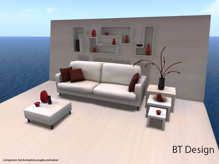 Second Life Marketplace - Bt Design Livingroom Full Pack