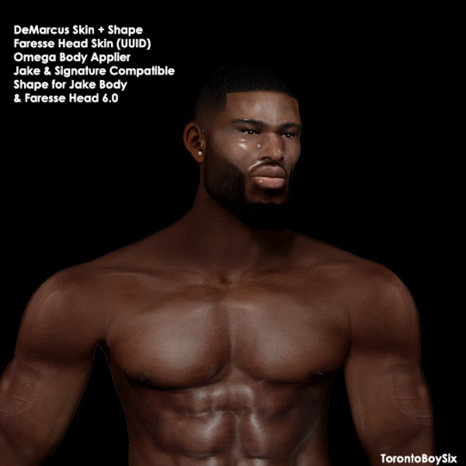 Second Life Marketplace - DeMarcus Skin Faresse Shape