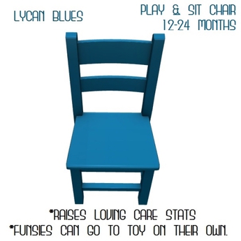 Second Life Marketplace - FUNSIES INTELLIGROW TOY - LYCAN CHAIR (12-24 MO)
